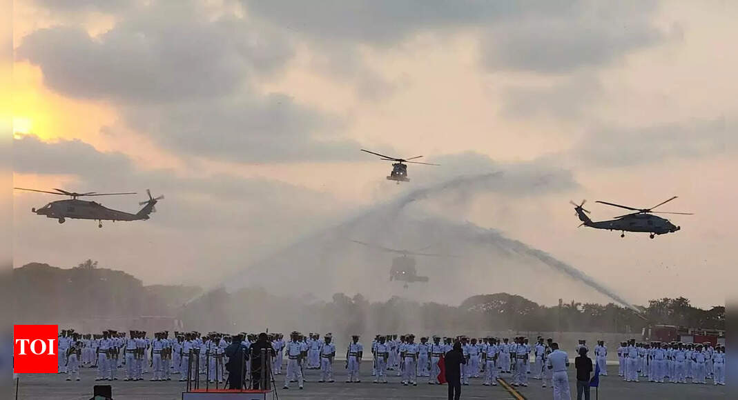 Indian Navy commissions first MH60R Seahawk chopper squadron | India ...