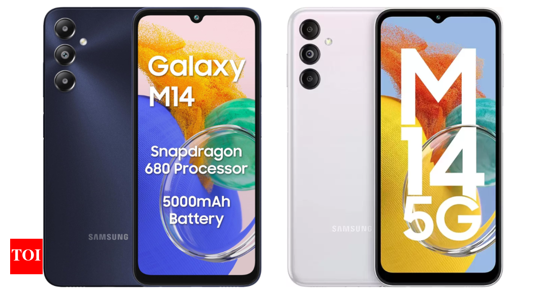 Samsung Galaxy M14 4G vs Galaxy M14 5G: How the two phones compare ...