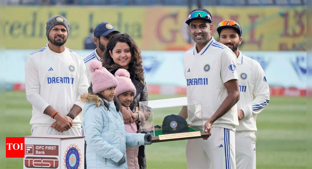 He was born to play Test cricket: Ashwin's childhood coach Subramaniam ...