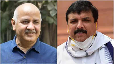 Excise scam: Delhi court extends judicial custody of AAP leaders Manish Sisodia, Sanjay Singh ...