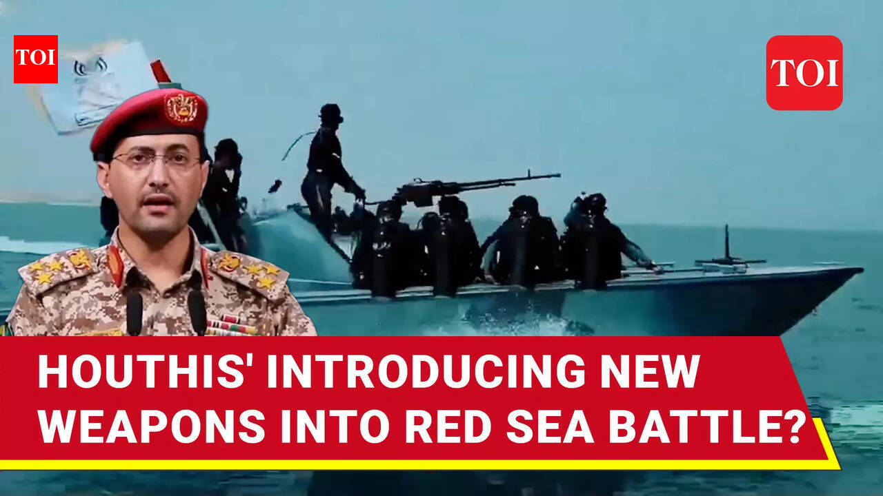 US fumes as Houthis brandish new sophisticated weapons in Red Sea