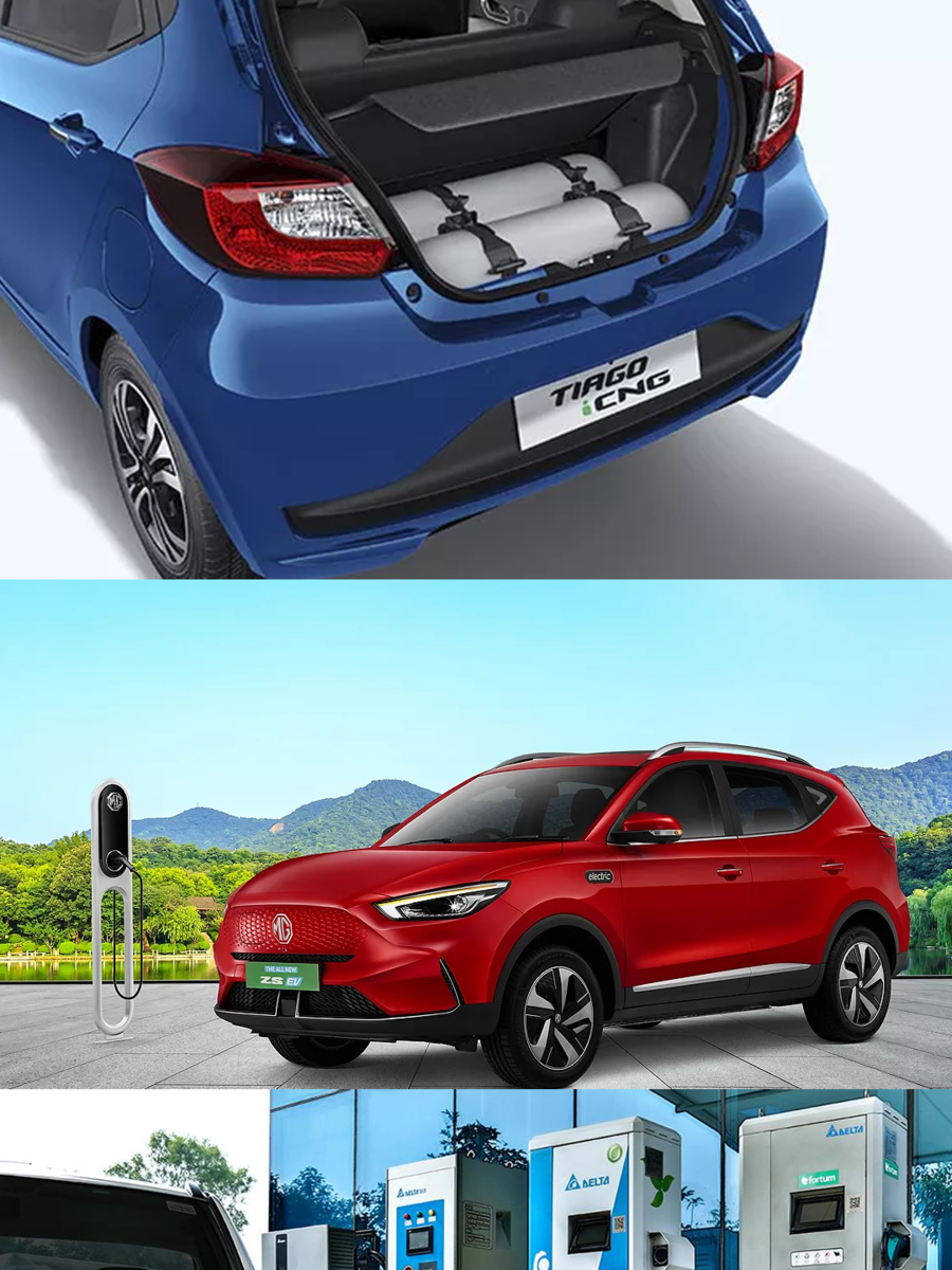 CNG vs Electric Cars: 5 Pros And Cons Explained, Electric Vehicls, CNG ...