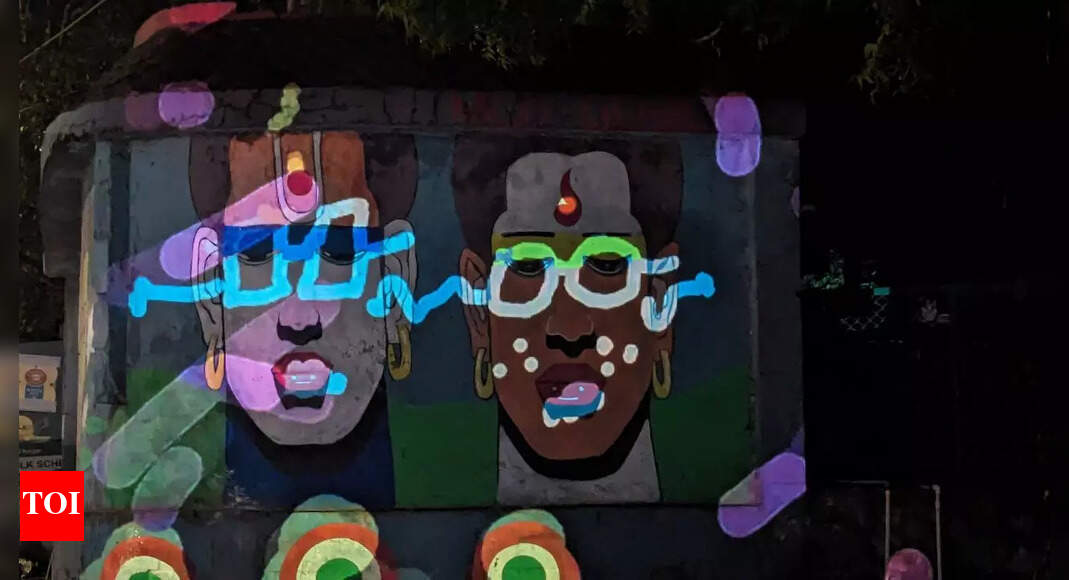 delhi is a huge canvas to showcase art says ansh kumar | - Times of India