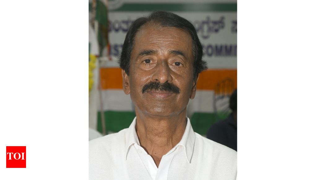 Former MLA and Congress leader Vasu passes away | Mysuru News - Times ...