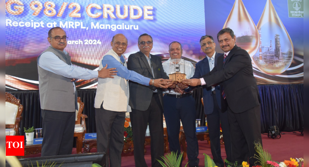 MRPL gets first consignment from ONGC’s KG 98/2 Block | Mangaluru News ...