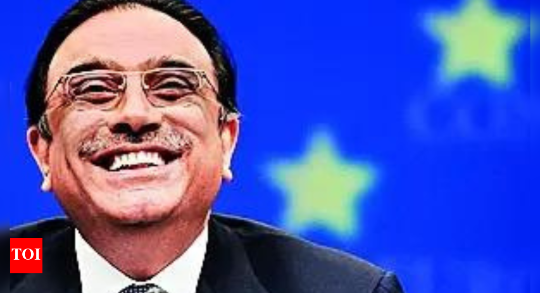 Asif Zardari elected Pakistan president for 2nd time - The Times of India
