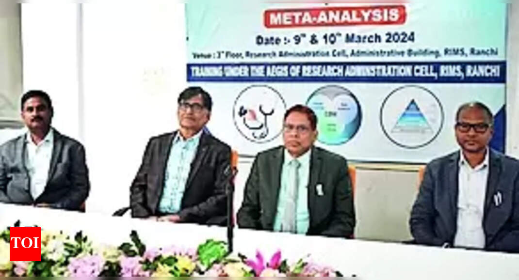 Rims: Rims Publishes Disease Analysis Reports | Ranchi News - Times of ...