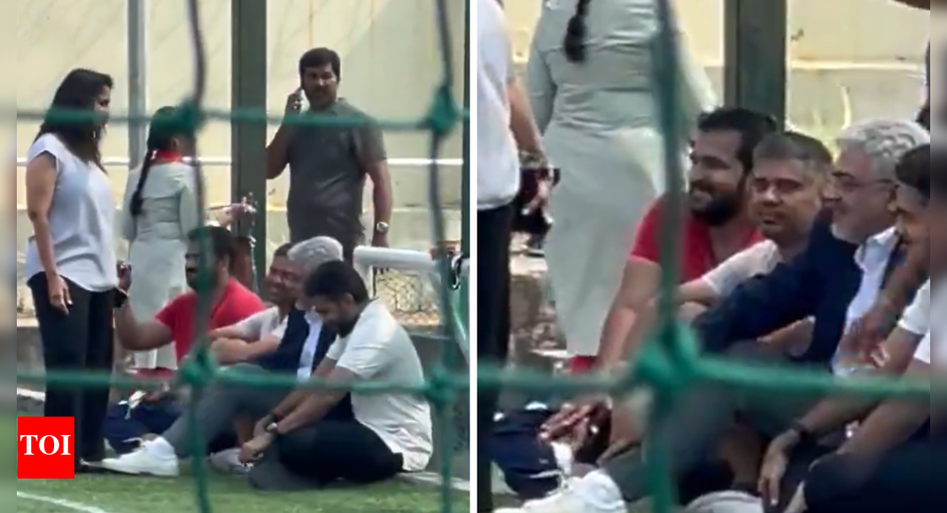 Ajith makes his first public appearance after his treatment at the ...