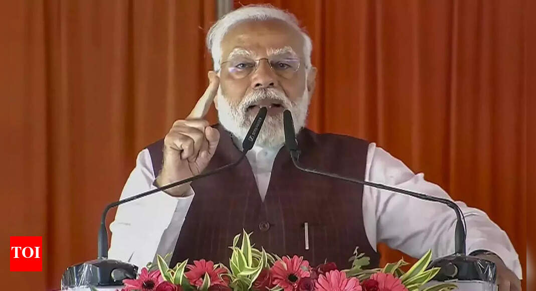 Welfare of women is top priority of 'double-engine' govt says, PM Modi | India News - Times of India