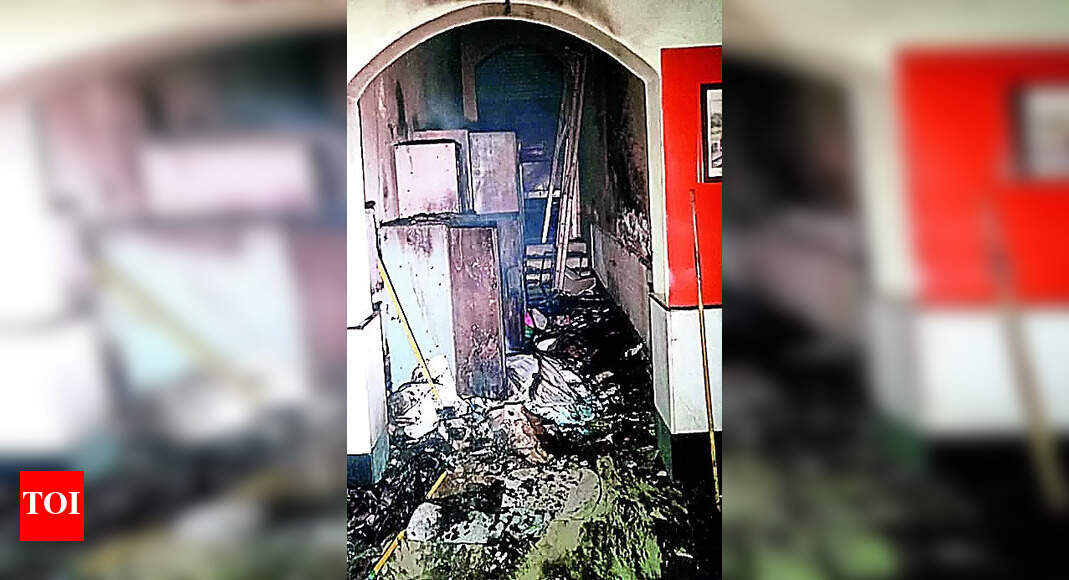 Heritage Postage Stamps: Fire at Motibagh Narrow Gauge Museum in Nagpur ...