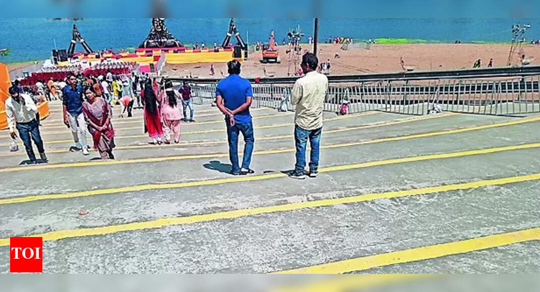 Dumohini Ghat: Dumohini Ghat in Jamshedpur Gets Concrete Steps | Ranchi ...