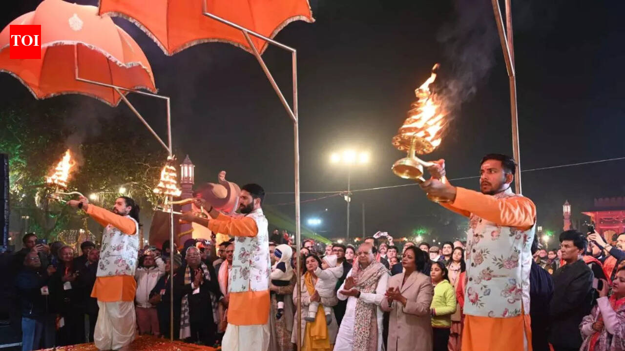 In pics: Spectacular transformation of Delhi's Vasudev Ghat for ...
