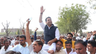 Voice not being heard: Churu MP Rahul Kaswan joins Congress after ...