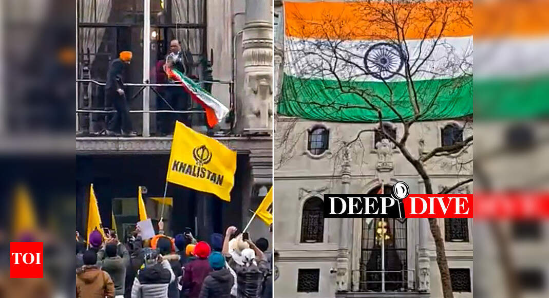 Khalistan: London Indian high commission attack Warning signs ignored ...