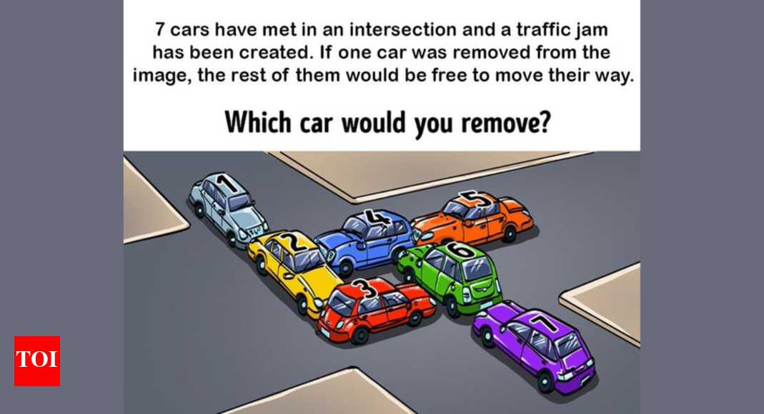 Brain Teaser: Which car would you remove so that the traffic jam gets ...