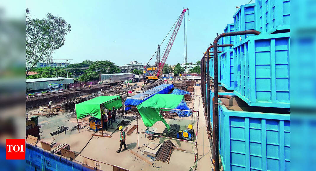 Metrorail: Metrorail Starts Tunnelling towards Chetpet Lake in Chennai ...