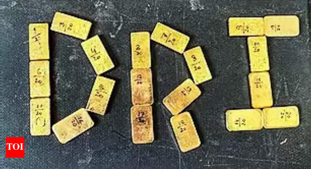 DRI: DRI arrests man with 3kg gold worth ₹2 | Jaipur News - Times of India