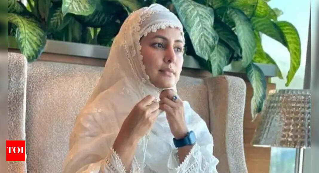 Hina Khan shares a hilarious video of her first day Ramzan; reveals how ...