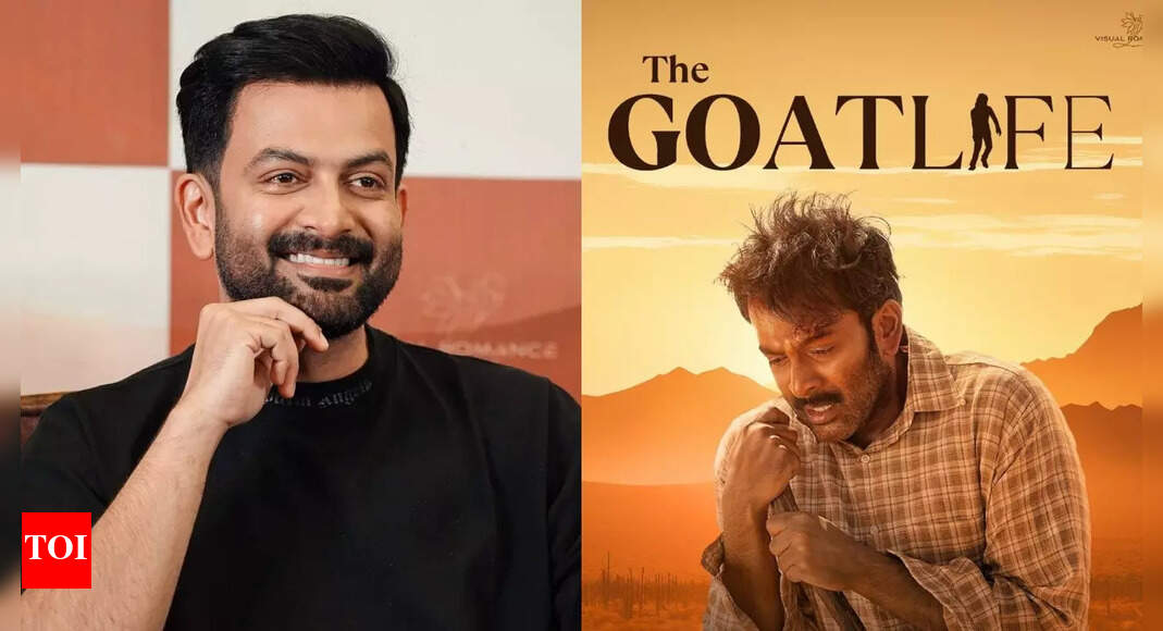 Prithviraj Sukumaran: Someday, if my daughter asks me what being an actor means, Aadujeevitham ...