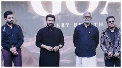 Mohanlal hails ‘Aadujeevitham’s team, says, 'Their hopes and prayers ...