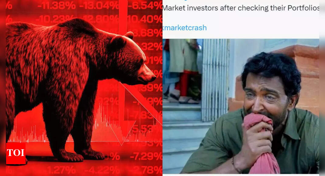 Stock Market Crash: Social media flooded with funny memes and hilarious ...