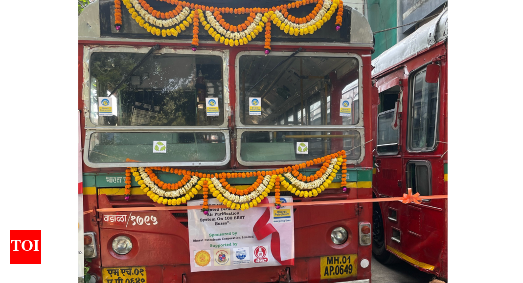 BEST buses get 100 new air purifiers atop non-AC buses, takes total to ...
