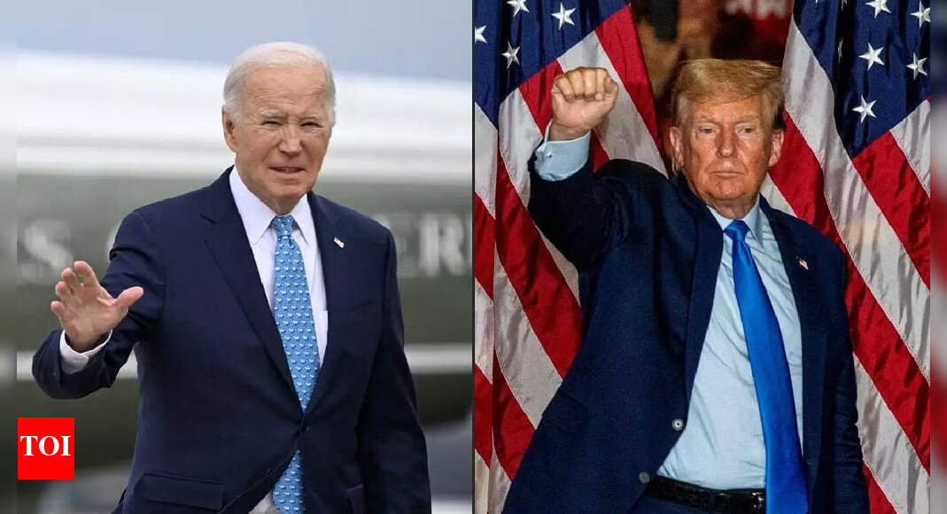 Trump and Biden in close fight in this key swing state: Poll - Times of ...