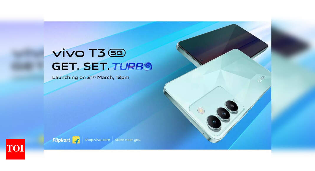 Vivo T3 smartphone with triple rear camera to launch in India on March ...