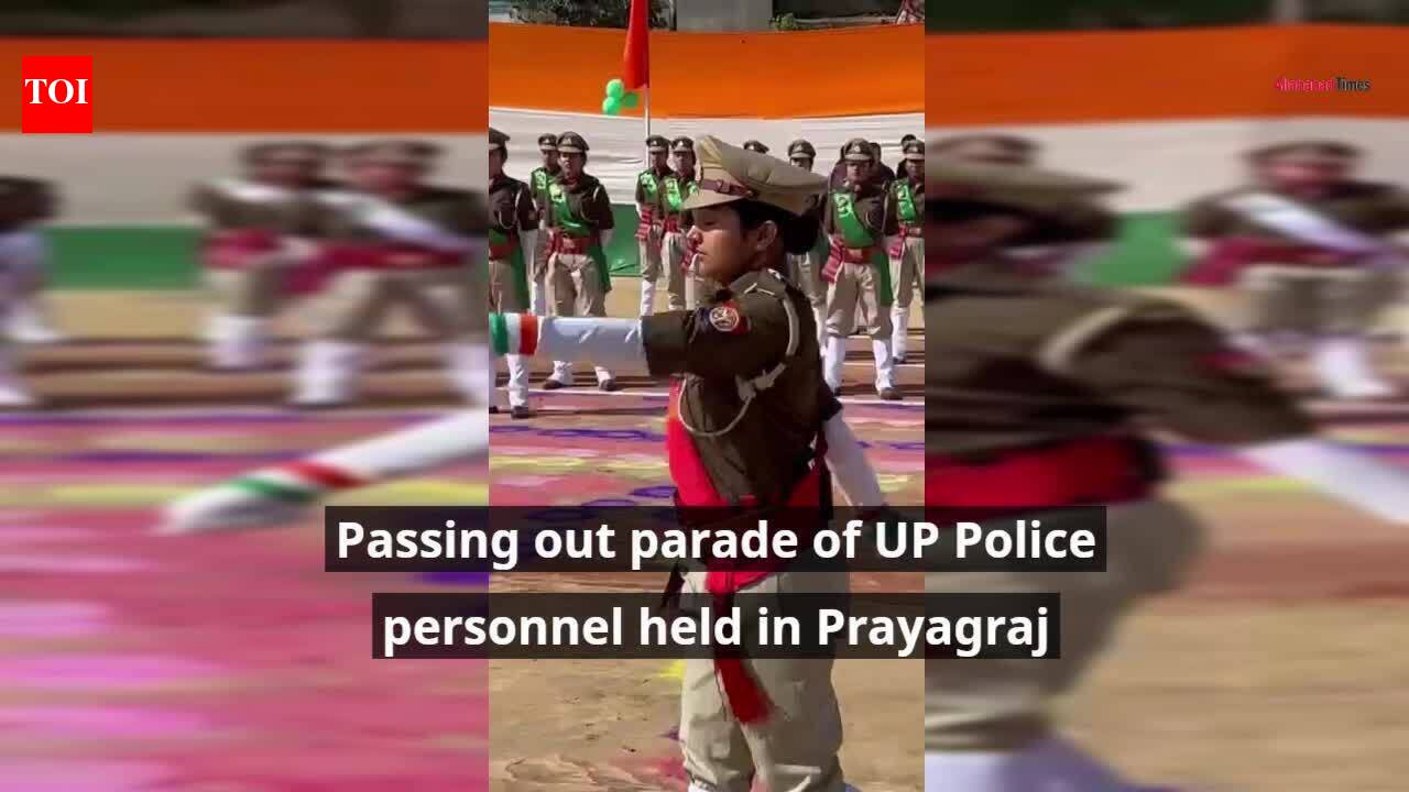 Passing out parade of UP Police personnel held in Prayagraj