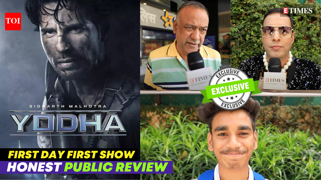 Yodha Movie PUBLIC Review | Sidharth Malhotra, Disha Patani, Rashii Khanna