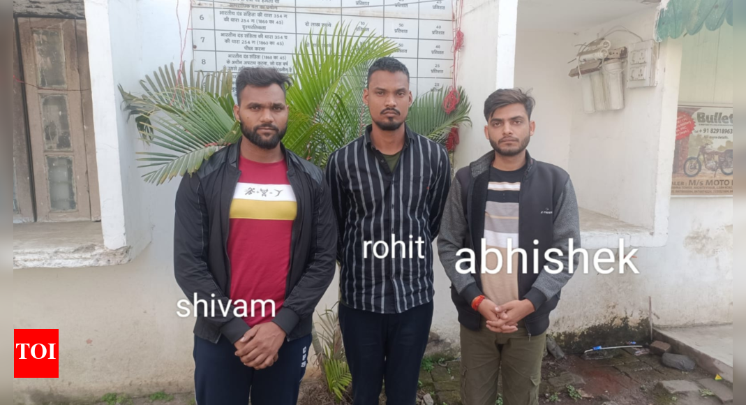 UP STF arrests three employees of Gujarat based transportation company given task of ...