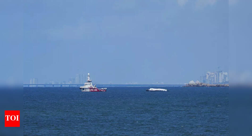 8. A new sea route to aid Gaza - Times of India