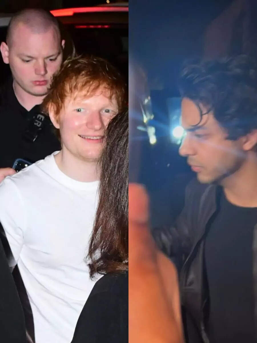 Hrithik-Saba, Aryan And More Party With Ed Sheeran At Gauri Khan's ...