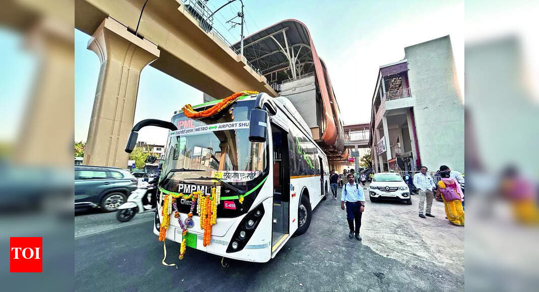 PMPML’s Airport Shuttle Bus Service in Pune: Impressive Response from ...