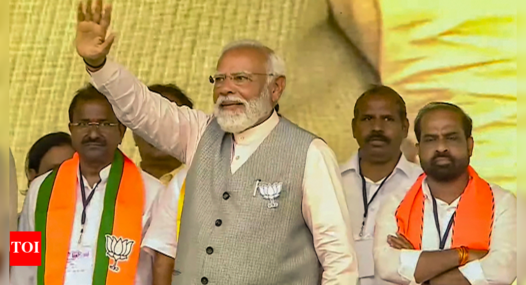 YSRCP, Congress are pieces of same cloth, says PM Modi | India News ...