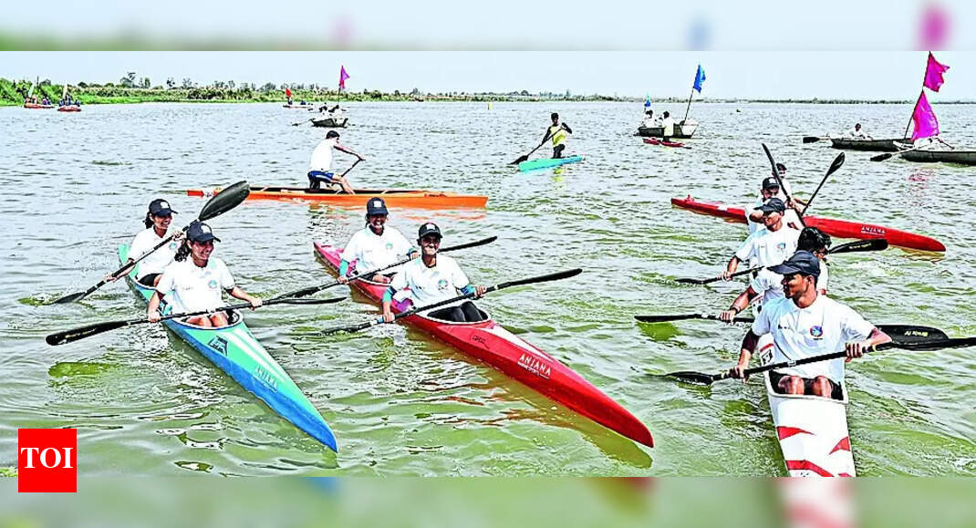 Kayaking Championship: Kayaking Championship: Prayagraj Shines on First ...