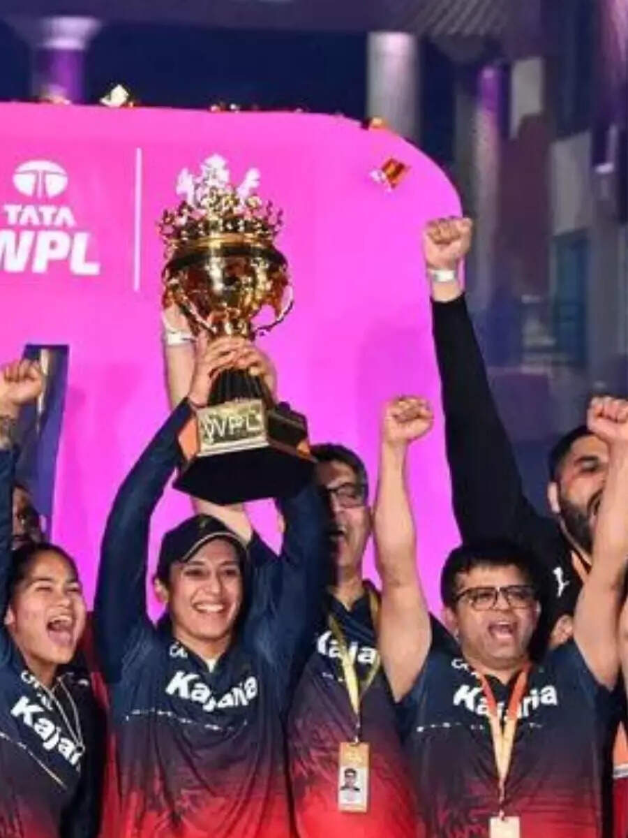 WPL 2024: RCB win their first WPL title | Times of India
