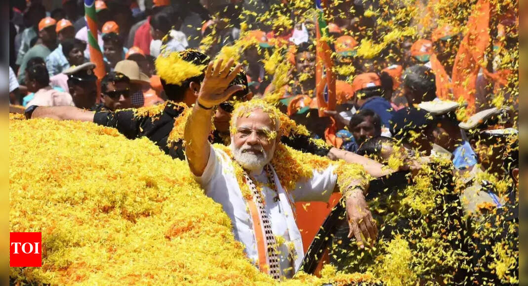 PM Modi to hold roadshow in Tamil Nadu's Coimbatore today | India News - Times of India