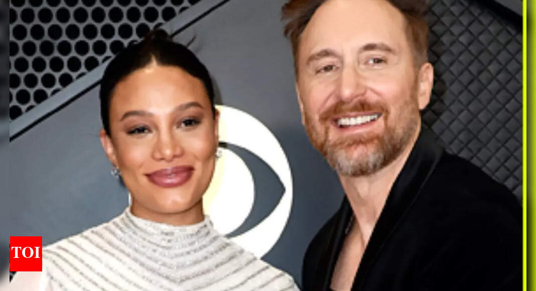 David Guetta and girlfriend Jessica Ledon celebrate arrival of their ...