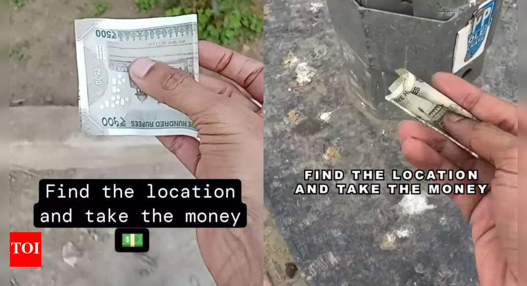 Real-life treasure hunt: Quest for Rs 500 note sparks interest among ...