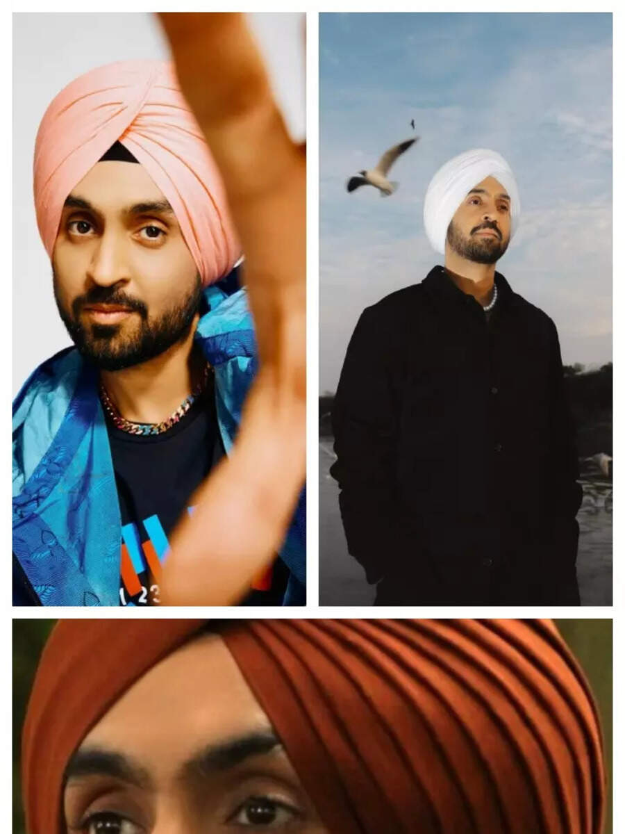 10 colours to steal from Diljit Dosanjh's turban collection | Times of ...
