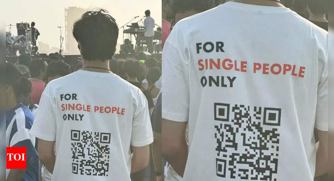 Ed Sheeran's Mumbai concert sparks buzz with QR code Tinder stunt. Here ...