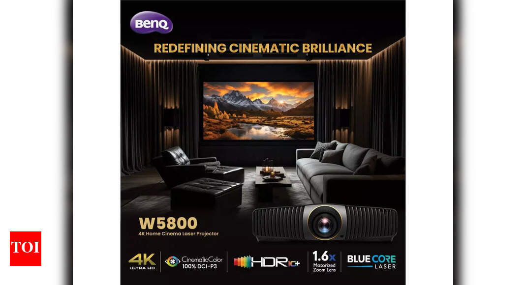 BenQ W5800 Cinema projector launched in India, priced at Rs 6,50,000 ...