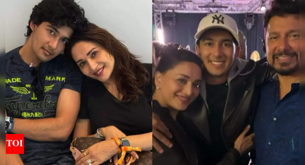 Madhuri Dixit shares a cute video wishing her son Arin Nene on his 21st ...