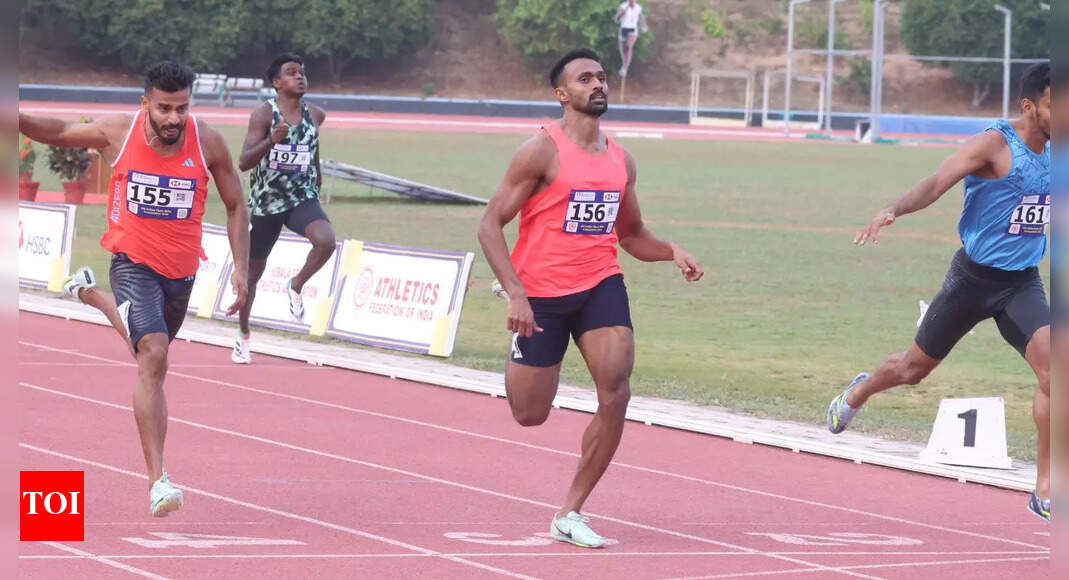 Noah pips Anas to grab 400m gold | More sports News - Times of India