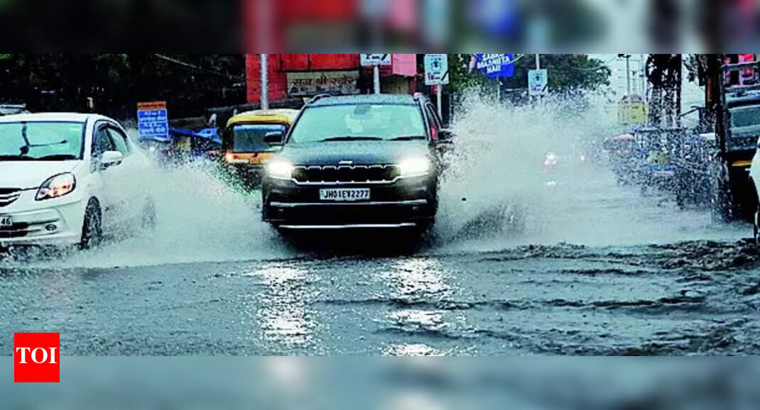 Heavy Rain Lashes Ranchi: Thunderstorms and Gusty Winds Hit the City ...