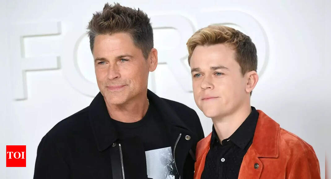 Rob Lowe's son John Owen jokingly shares photo with john stamos for Dad ...
