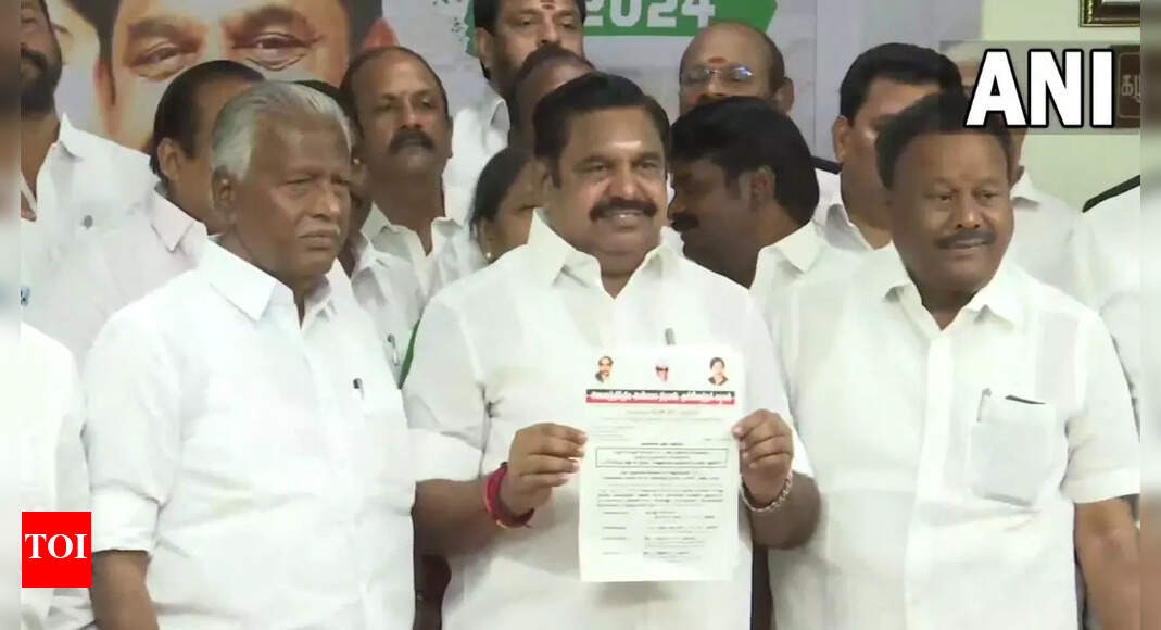 AIADMK candidates: AIADMK announces candidates for 16 constituencies in ...