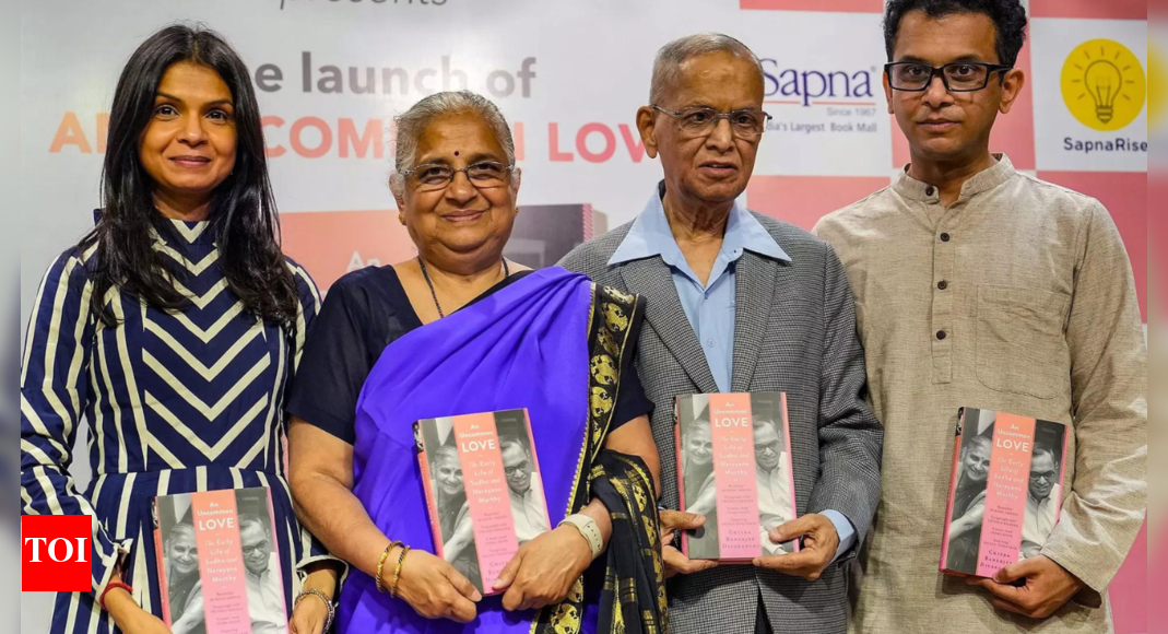 Educational qualifications of Narayana Murthy, Sudha Murthy and family ...