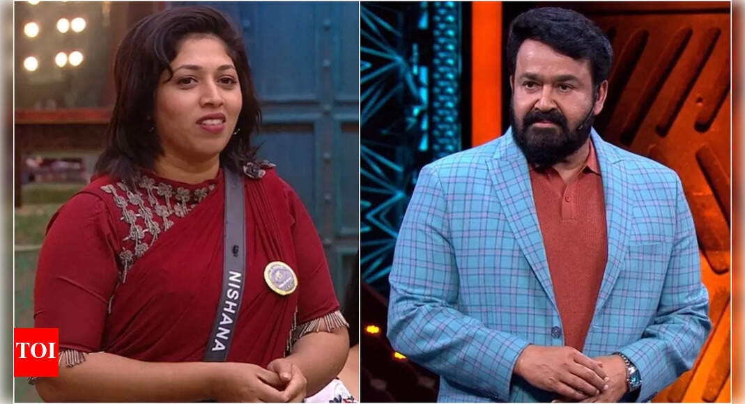 Bigg Boss Malayalam 6: Mohanlal confronts Nishana about not being ...